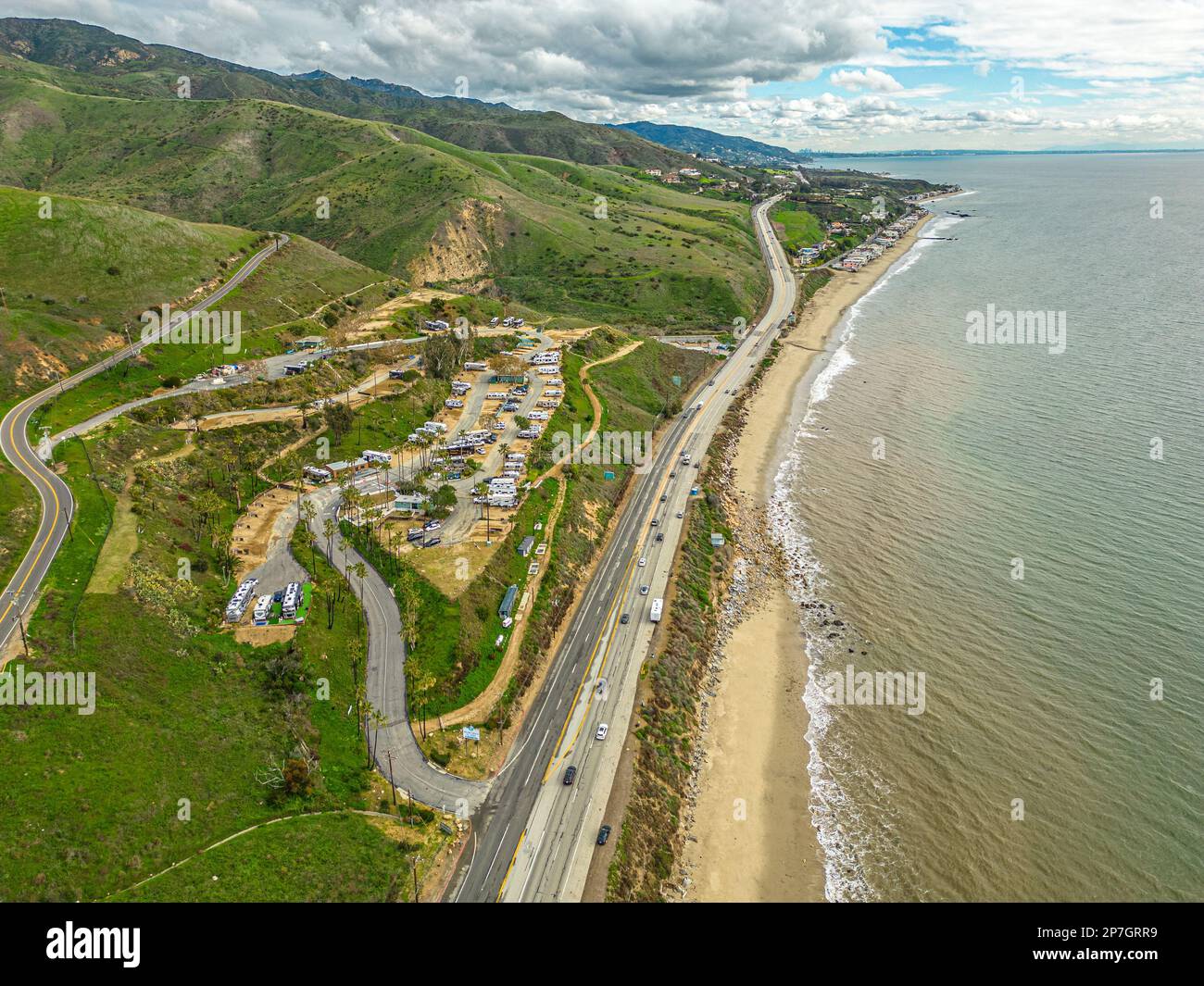 Route 1 malibu hi-res stock photography and images - Alamy