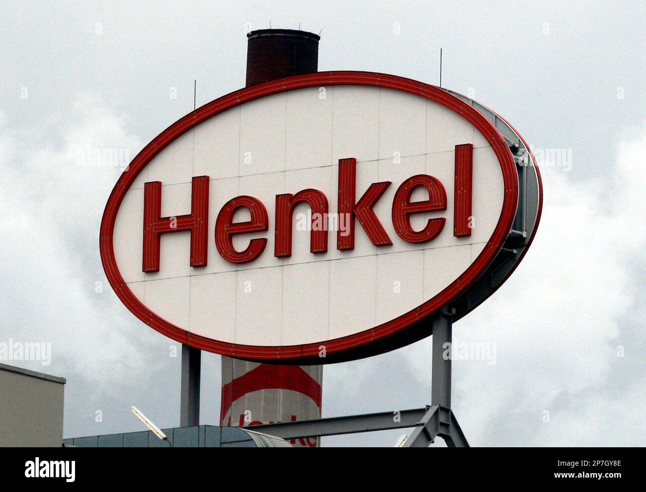 FILE - This Feb. 25, 2010, file photo shows the logo of the Henkel ...