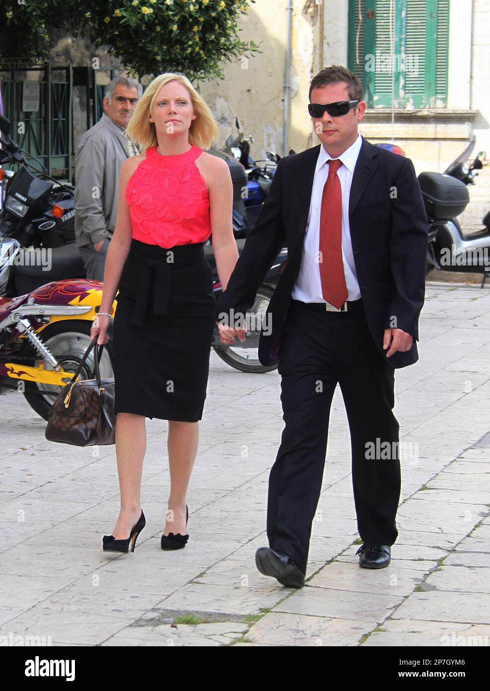 Neil Shepherd, father of Robert and Christianne Shepherd, right, and ...