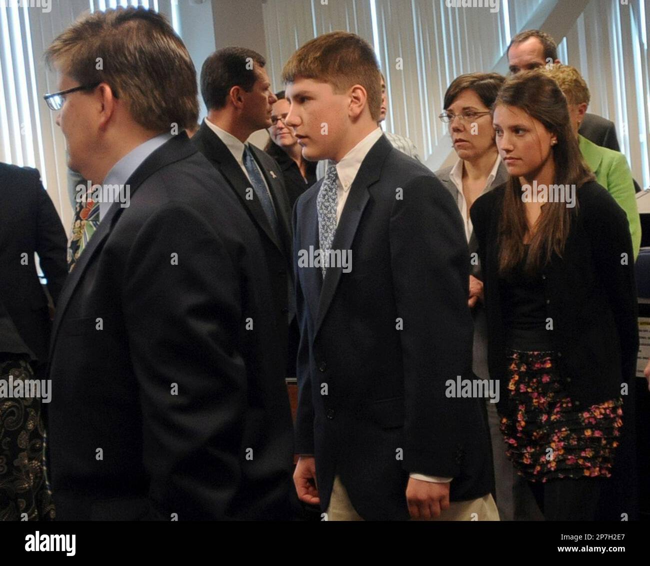 The family of murder victim James Alenson: father Jon Alenson, left ...