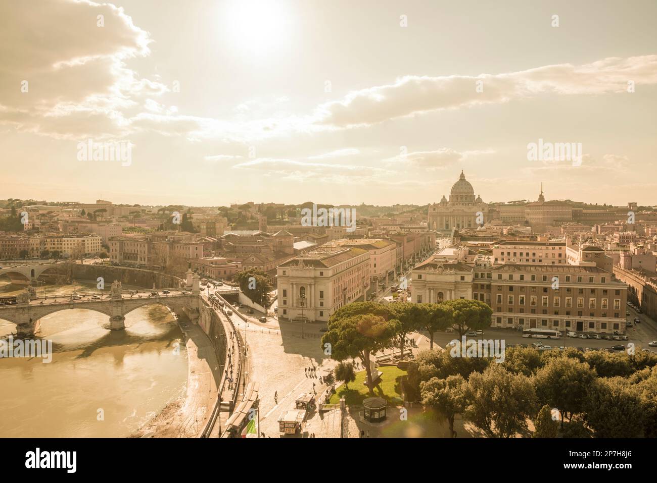 Vatica city aerial view hi-res stock photography and images - Alamy