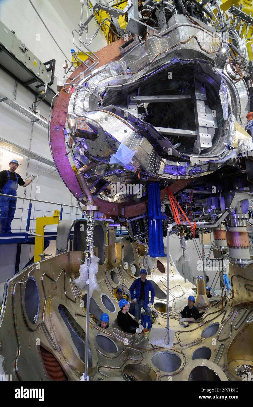 Im Greifswalder Max-Planck-Institut fuer Plasmaphysik wird am Mittwoch ...