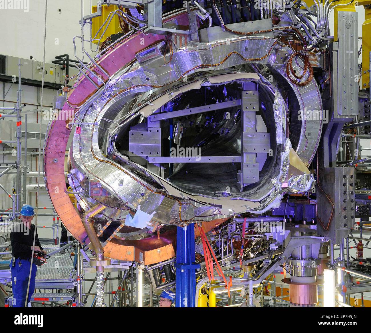 Im Greifswalder Max-Planck-Institut fuer Plasmaphysik wird am Mittwoch ...
