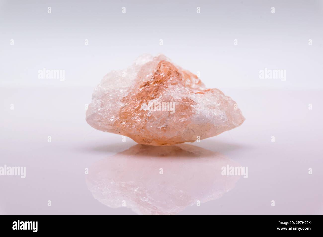 Ancient mineral on white background, mineral collection Stock Photo - Alamy