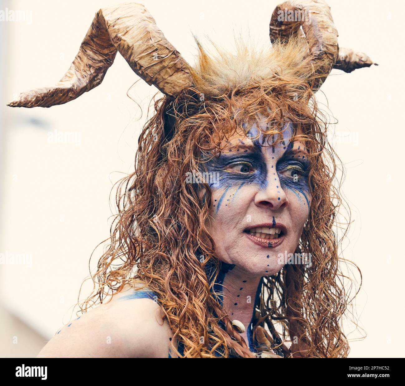 Beltane Celebrations in Glastonbury, Somerset Stock Photo - Alamy