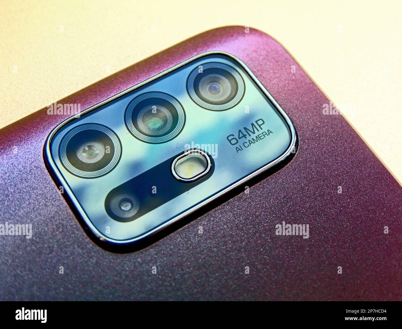 the cameras of a smartphone Stock Photo - Alamy