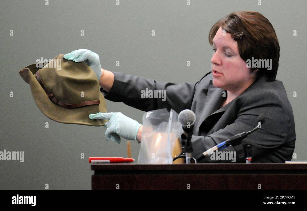 Sherri Menendez, a forensic chemist for the Massachusetts State Police ...