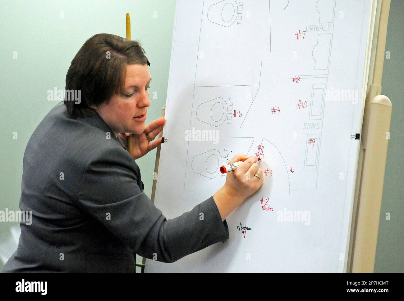 Sherri Menendez, a forensic chemist for the Massachusetts State Police ...