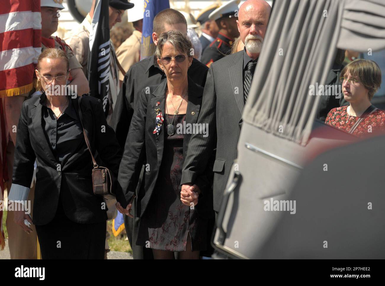 Susan Wilding, the mother of U.S. Marine Lance Cpl. Tyler O. Griffin ...