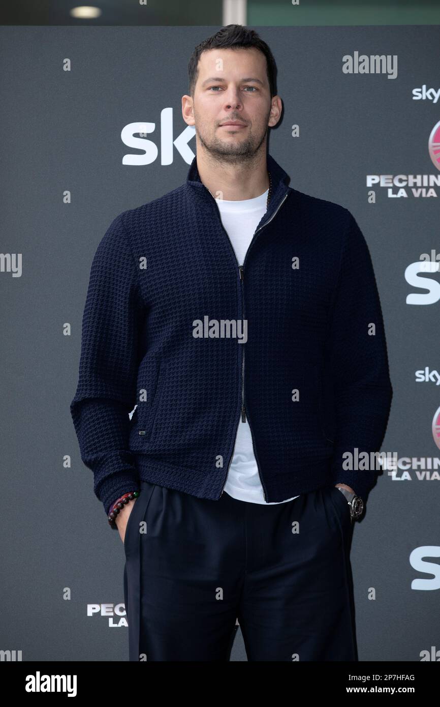 MILAN, ITALY - MARCH 06: Matteo Giunta attends the photo-call for ...