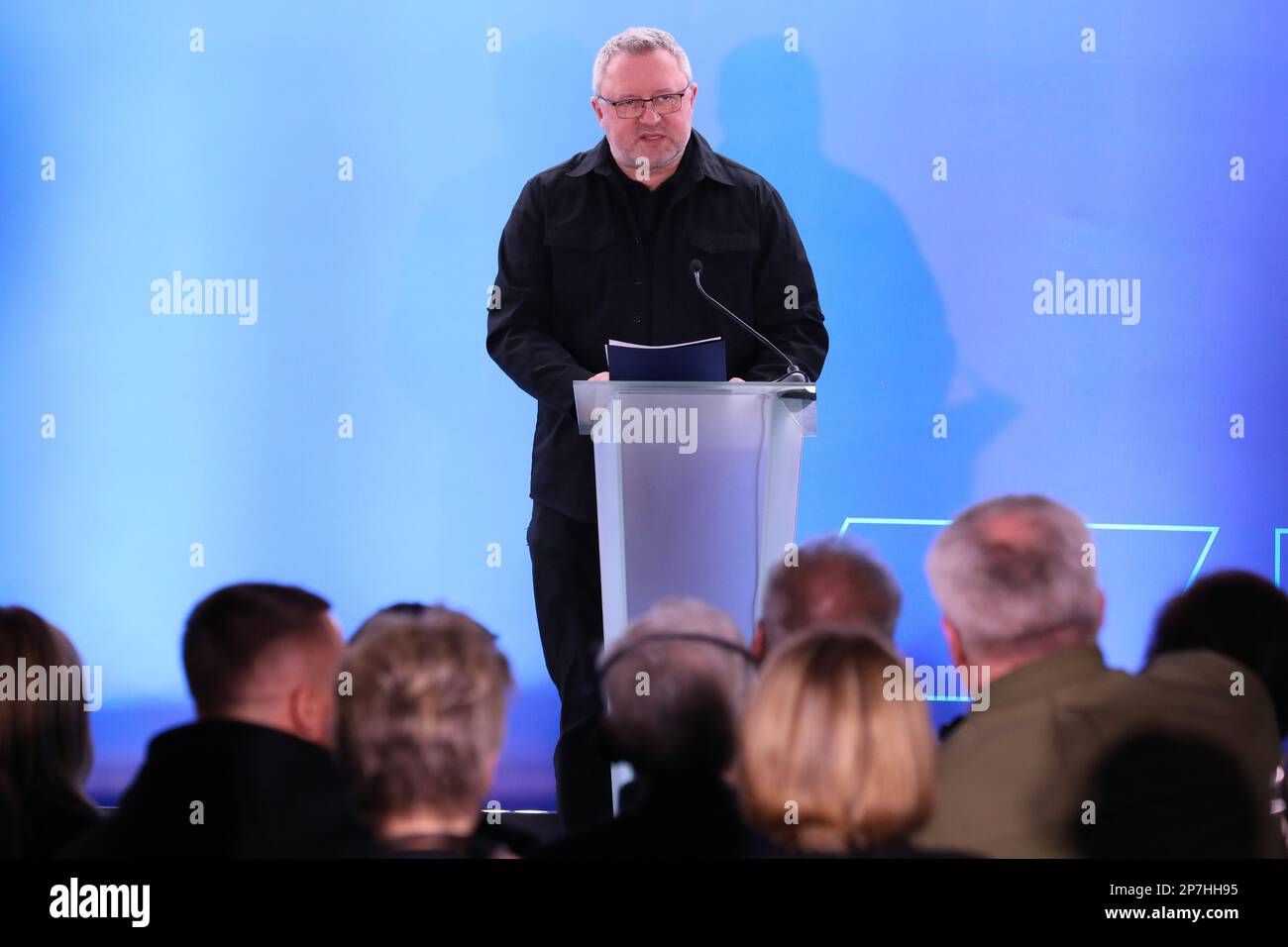 Andriy Kostin, the Prosecutor General of Ukraine attends a summit ...
