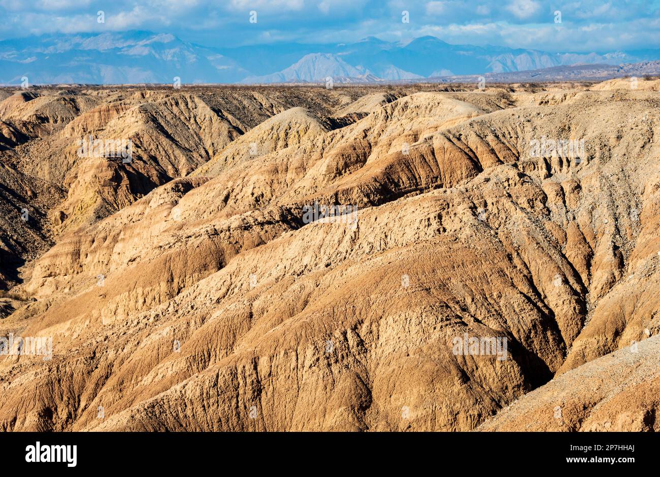 Harsh Landscape, Anza-Borrego Desert State Park, california Stock Photo ...