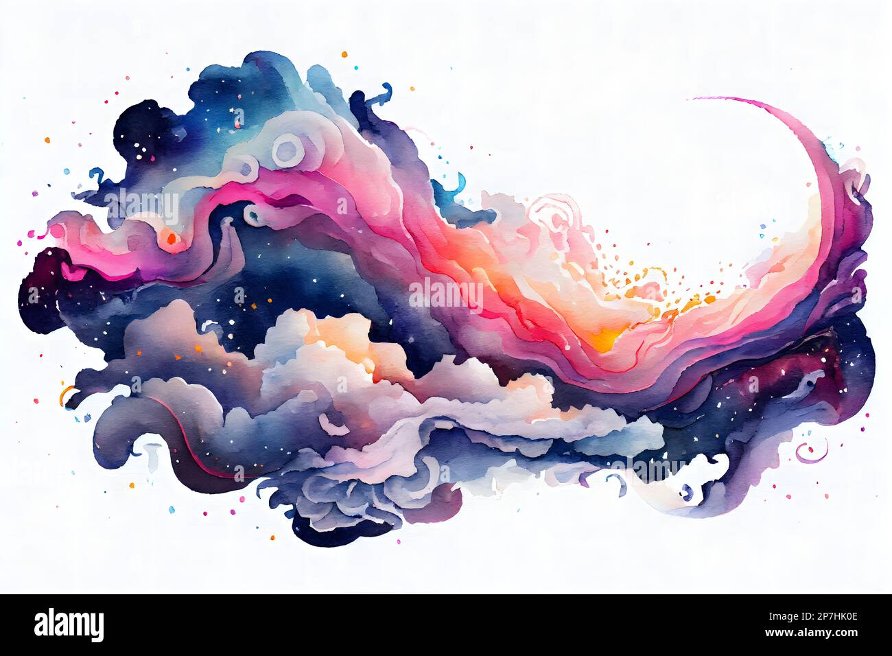 White whimsical clouds hi-res stock photography and images - Alamy