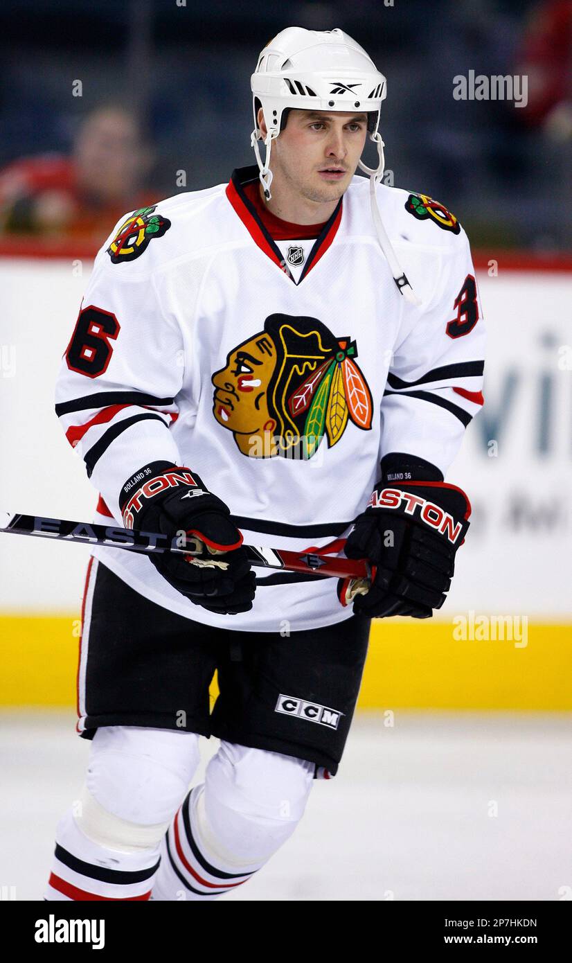 NHL player profile photo on Chicago Blackhawks' Dave Bolland during a ...