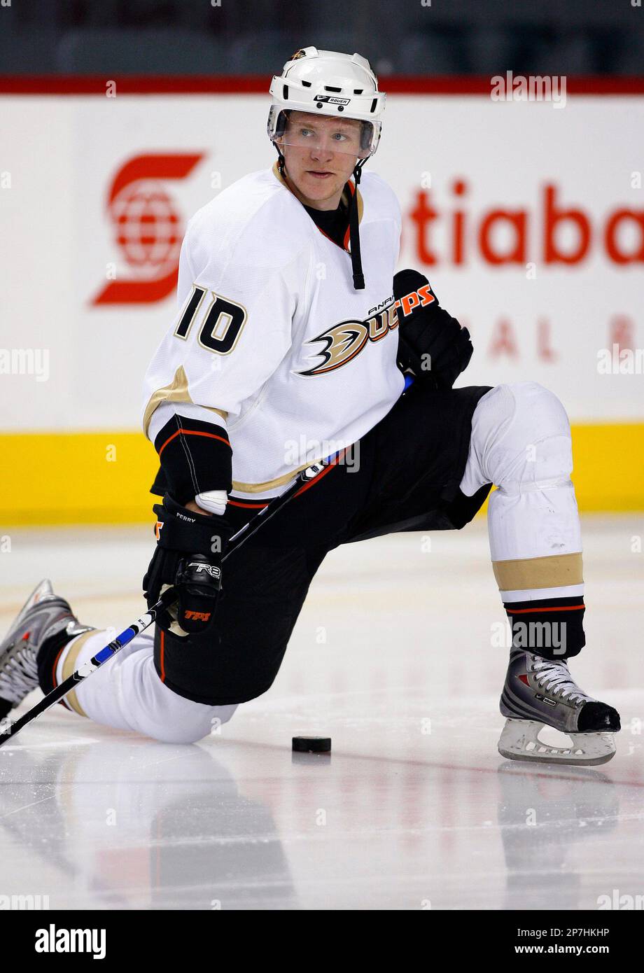 NHL player profile photo on Anaheim Ducks' Corey Perry during a recent ...