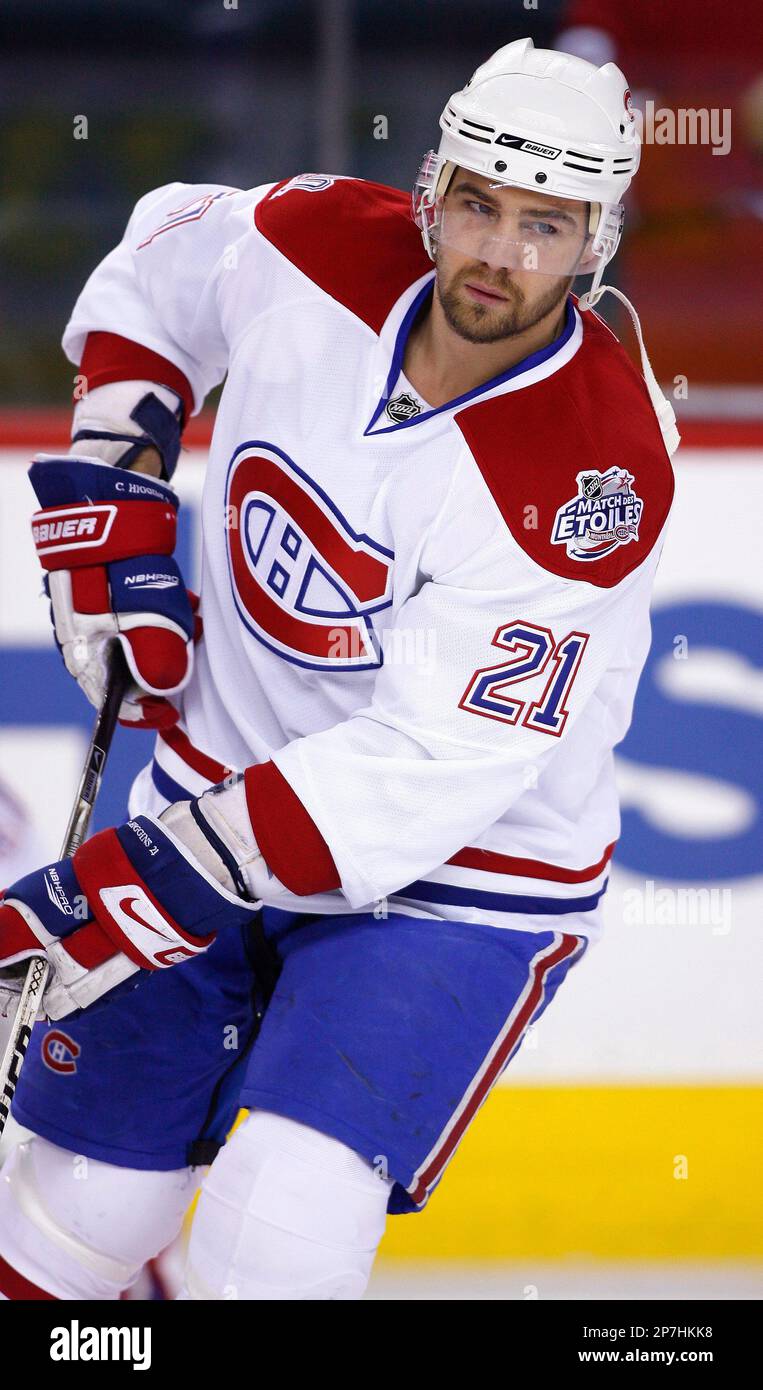 NHL player profile photo on Montreal Canadiens' Christopher Higgins ...