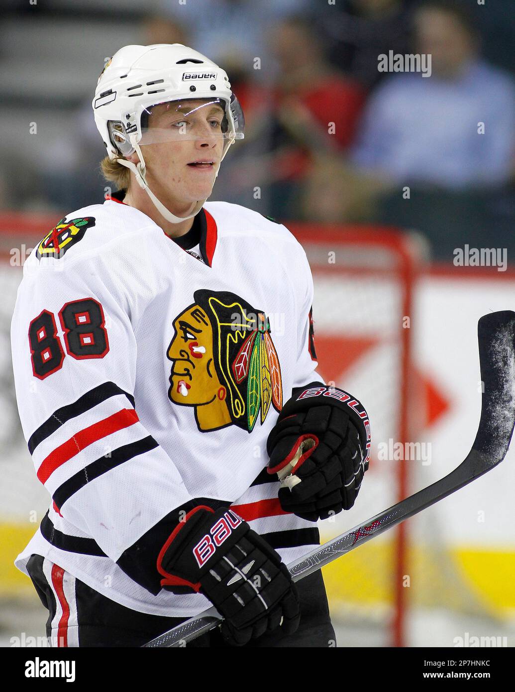 NHL player profile photo on Chicago Blackhawks' Patrick Kane during a ...