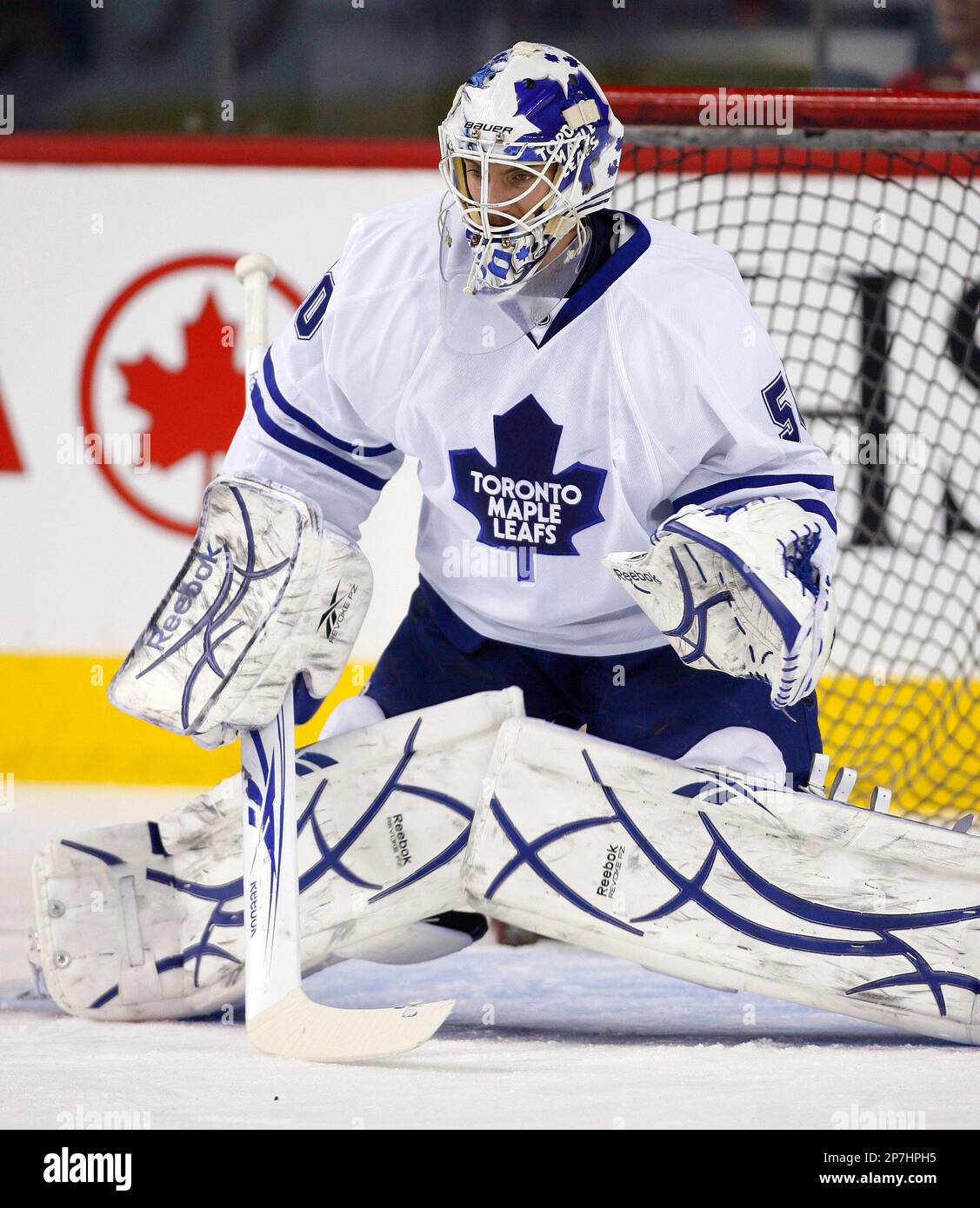 NHL player profile photo on Toronto Maple Leafs' goalie Jonas ...