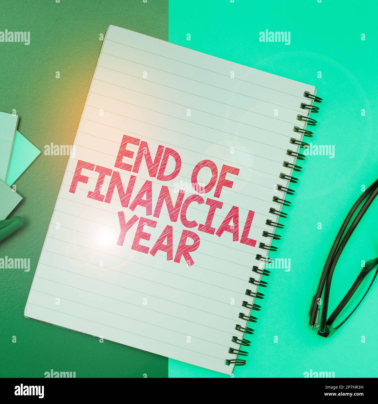 Conceptual caption End Of Financial Year. Word Written on Revise and ...