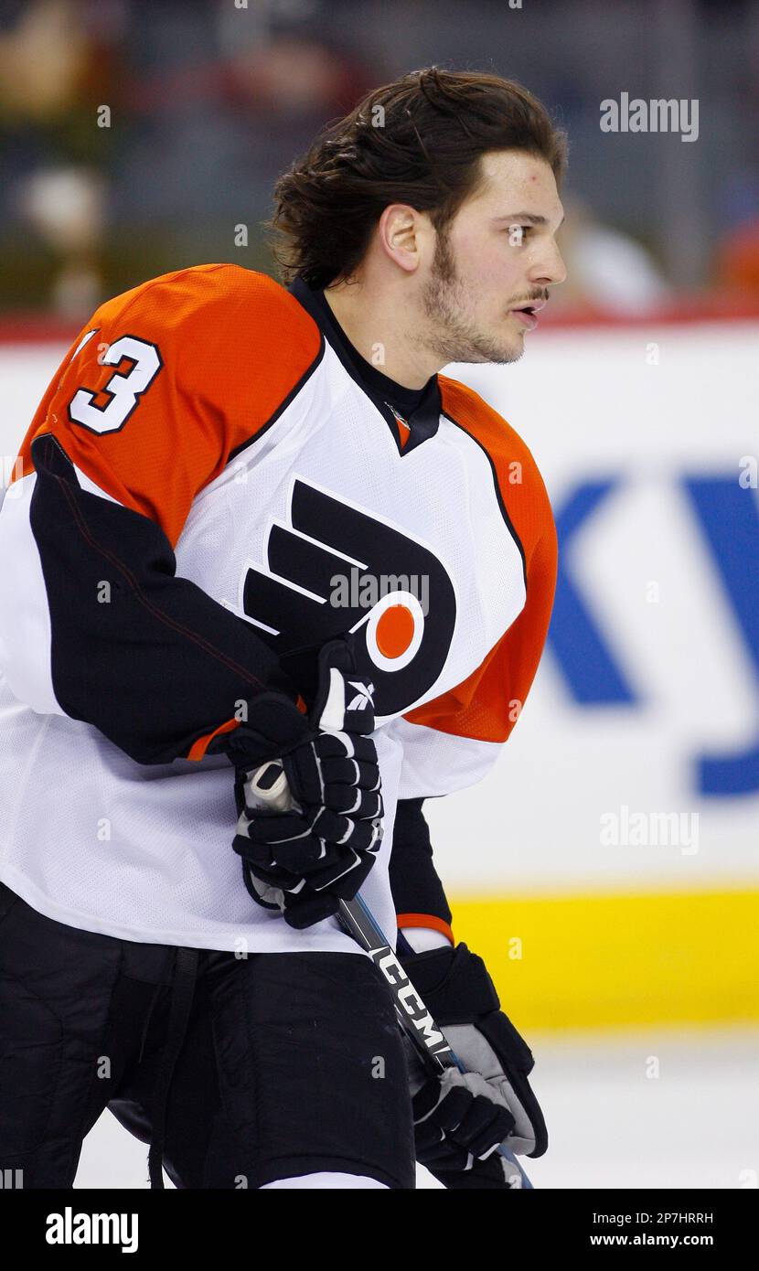 NHL player profile photo on Philadelphia Flyers' Dan Carcillo during a ...