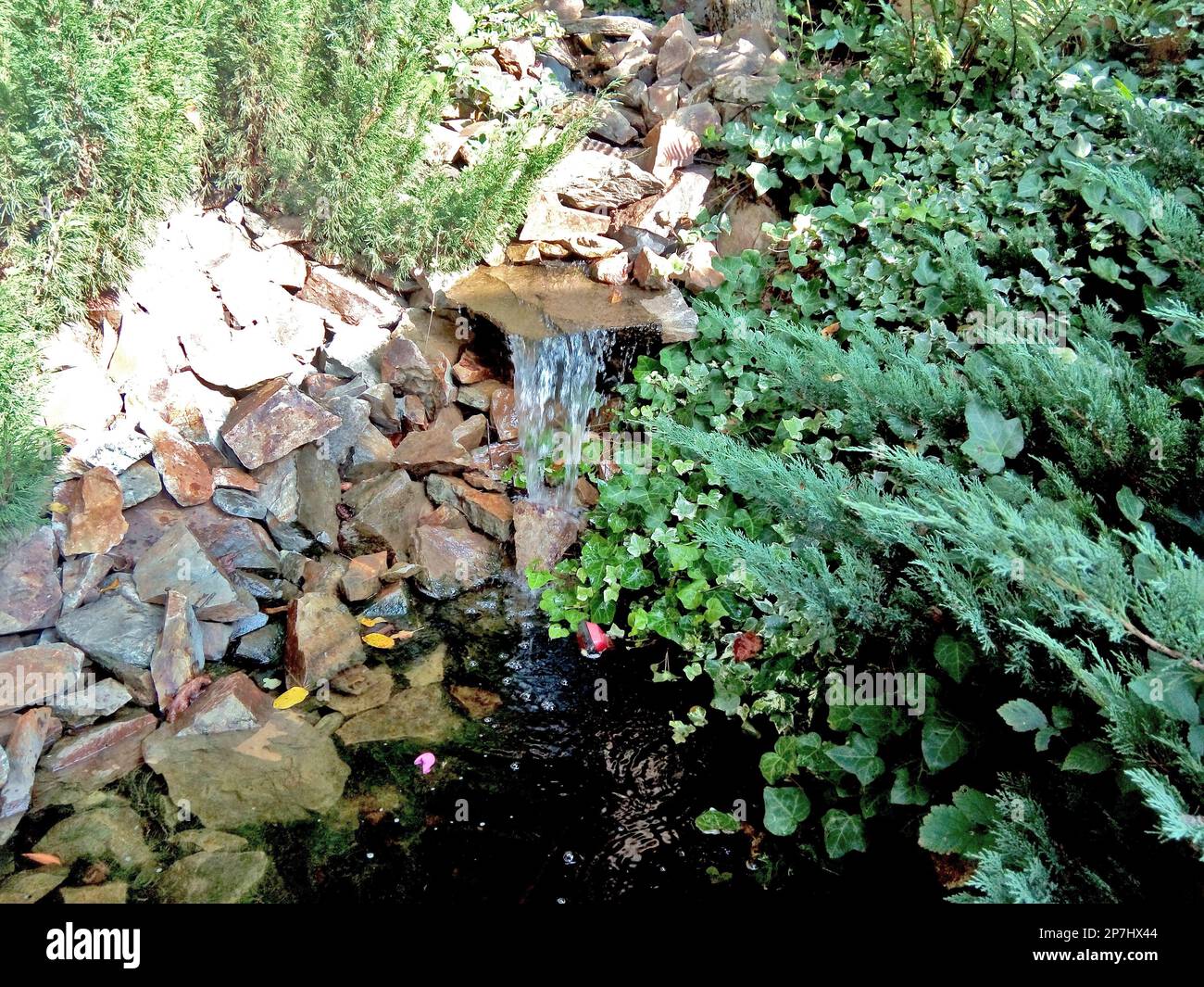 Beautiful mini waterfall hi-res stock photography and images - Alamy