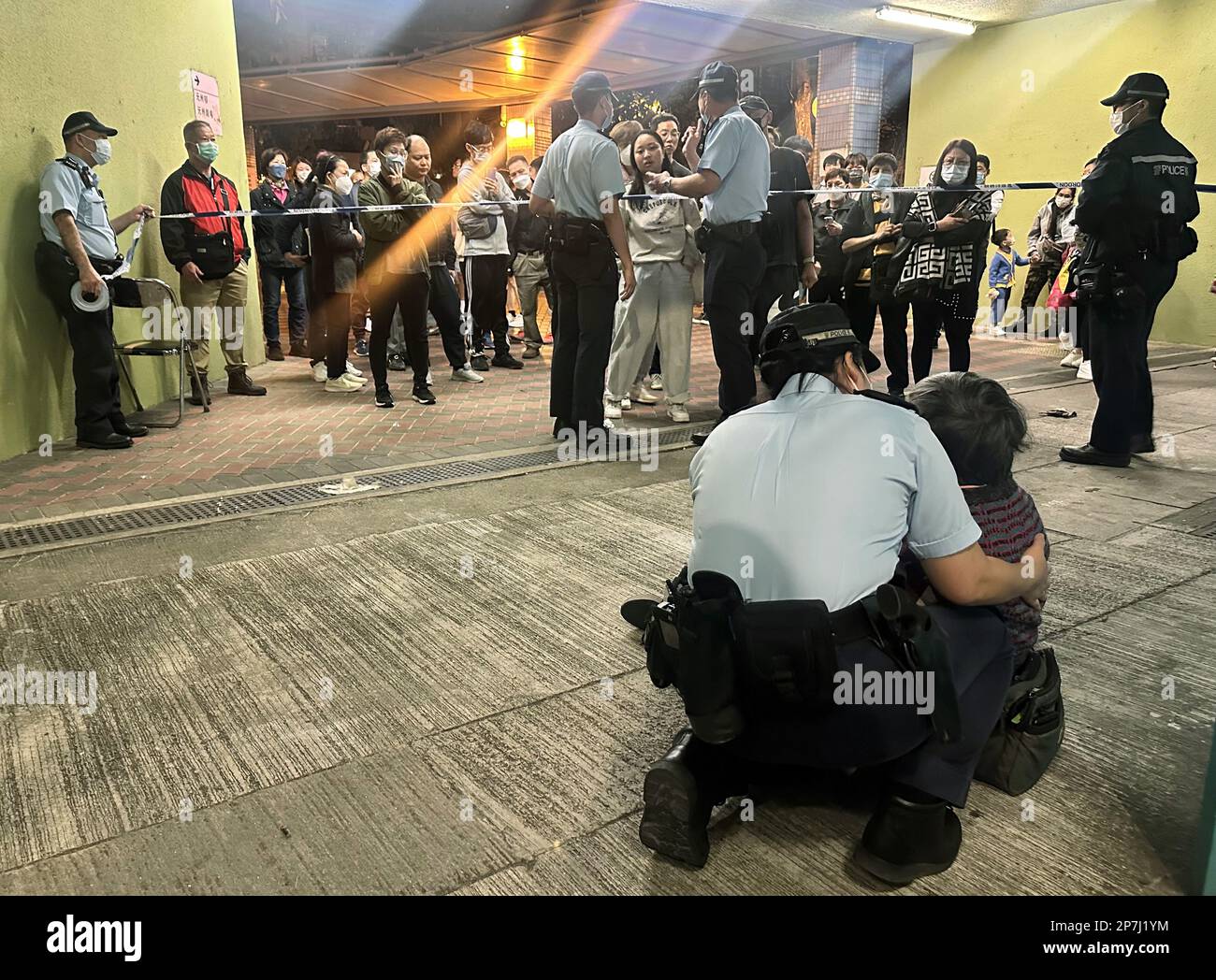 A 90-year-old licensed street hawker Chan Tak-ching had her roast ...
