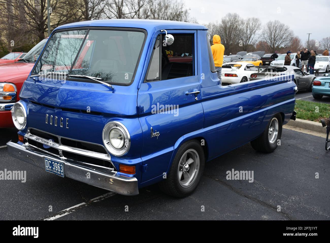 A 1966 A100 dodge Pickup Truck on display at a car show Stock Photo - Alamy