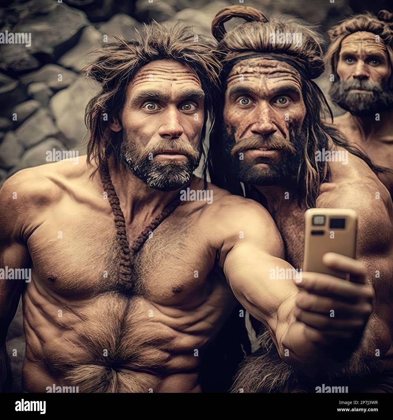 Cavemen art hi-res stock photography and images - Alamy