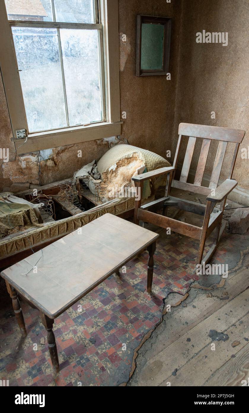 Bodie State Historic Park, Ghost Town, California Stock Photo - Alamy