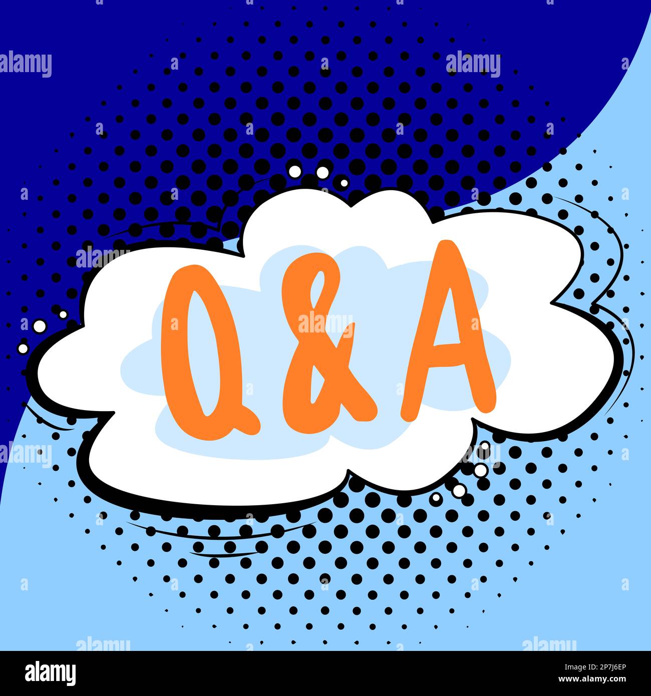 Handwriting text Q A. Word Written on defined as questions being asked ...