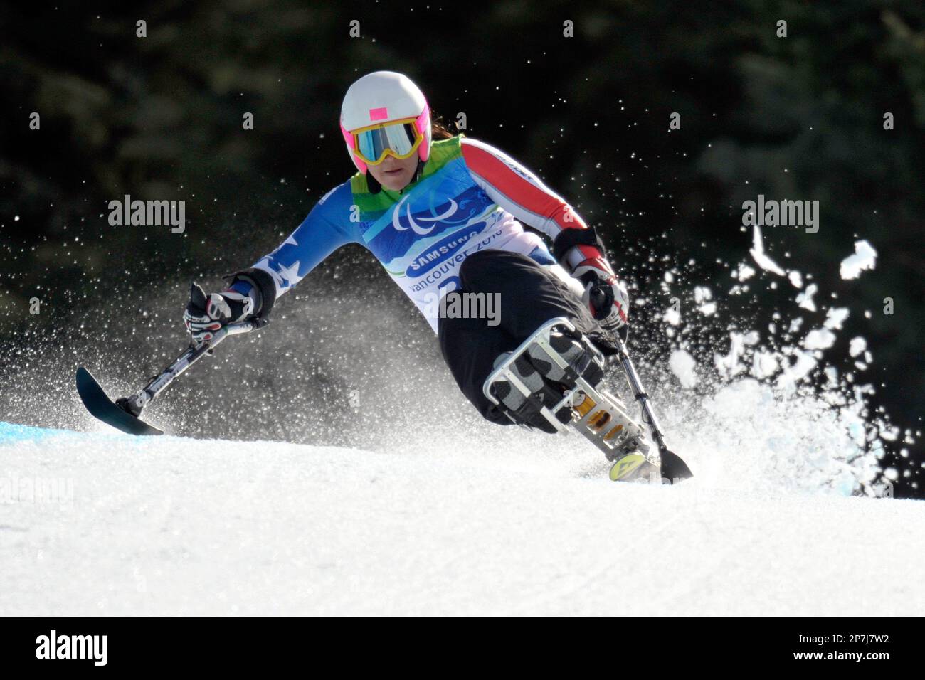 Alana Nichols from the United States in action during the Women's Super ...