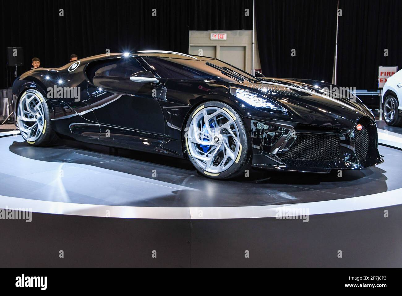 Supercars exhibited at Toronto Metro Convention Centre Stock Photo - Alamy