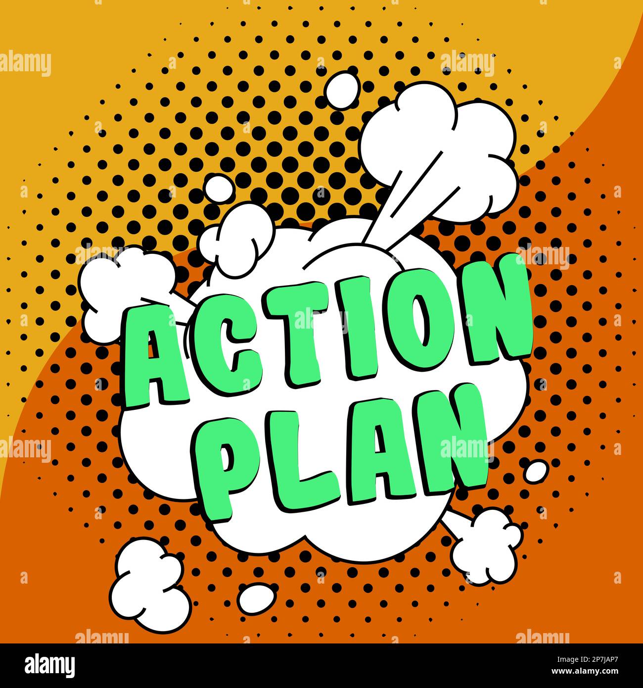 Sign displaying Action Plan. Business concept list of things or ...