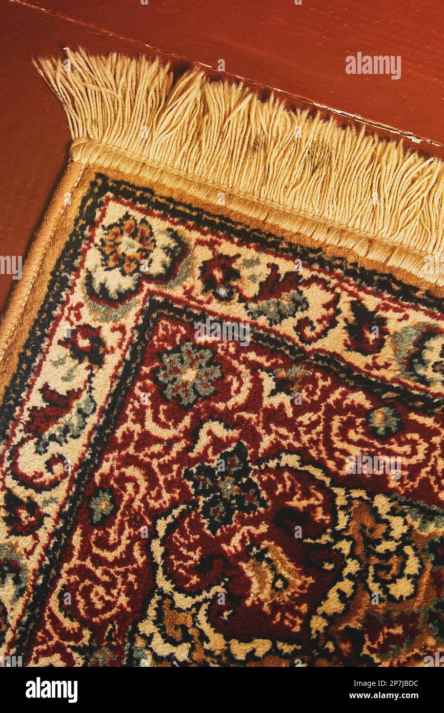 A beautiful carpet on the floor Stock Photo - Alamy