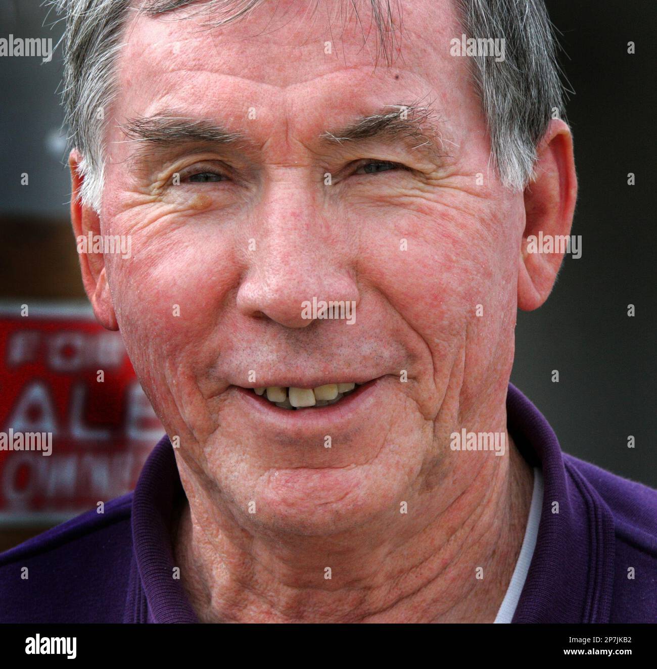 This undated file photo shows Bill Lawrence, publisher of the Ojibwe ...