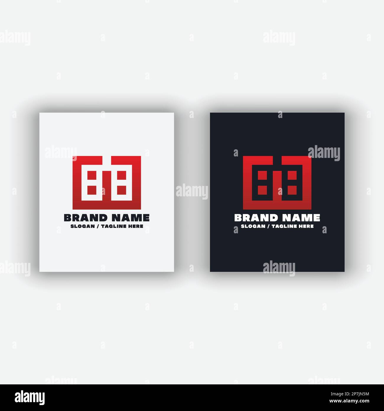 88 logo design template Stock Vector Image & Art - Alamy