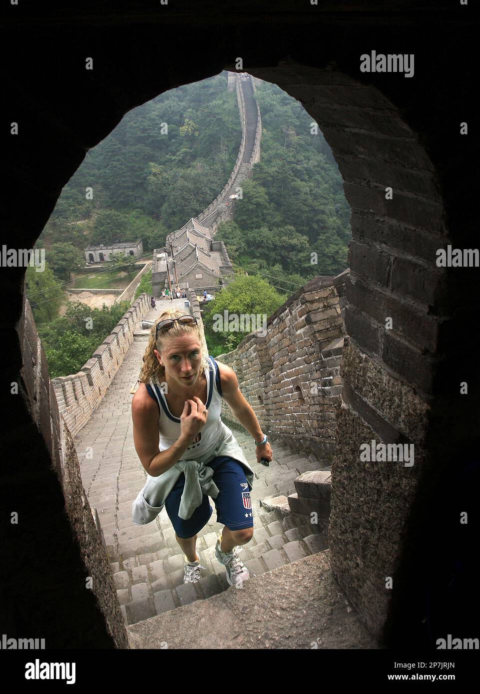 Diver, Laura Wilkinson, who is competing in her last Olympic Games, was ...