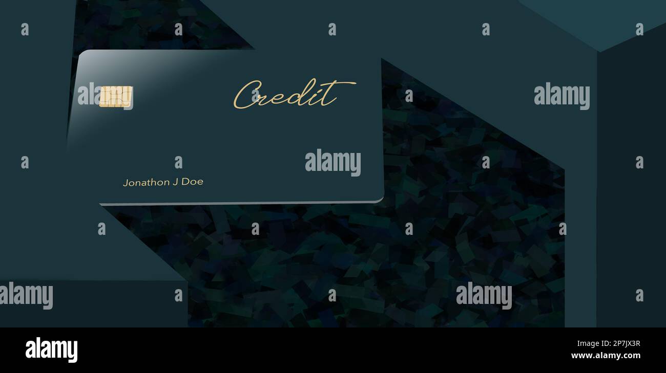 A credit card looks as if it is being laser cut out of a sheet of thick ...