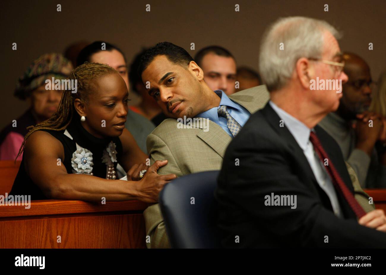 SOMERVILLE - Jayson Williams leans back in his chair to share a moment ...