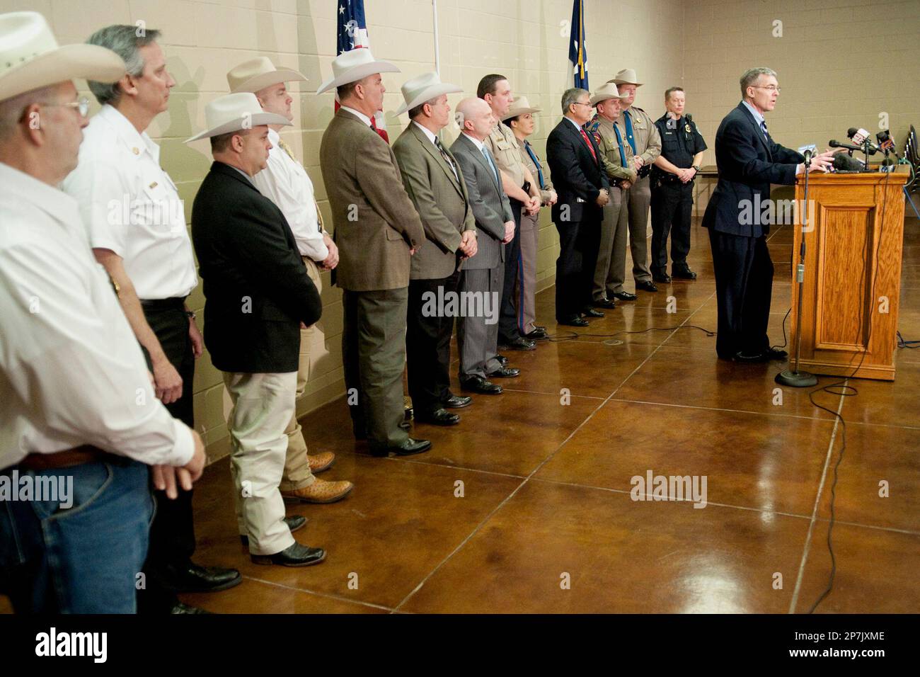 Church fire press conference hi-res stock photography and images - Alamy
