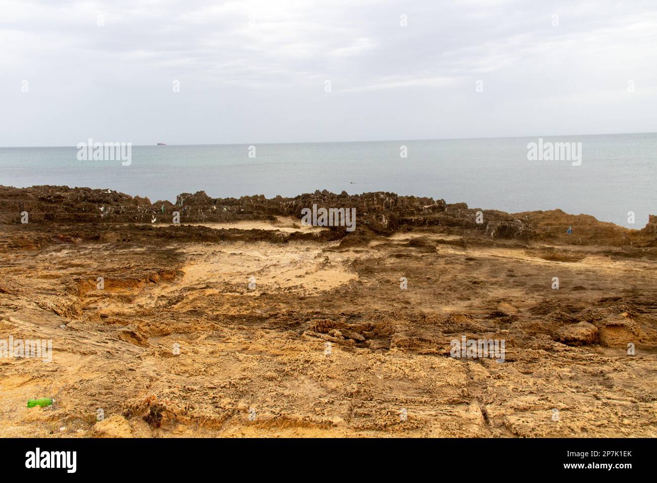 Beautiful day on the beach in Rimel, Bizerte, Tunisia Stock Photo - Alamy