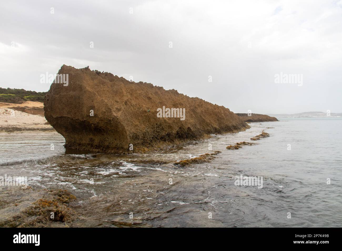 Beautiful day on the beach in Rimel, Bizerte, Tunisia Stock Photo - Alamy