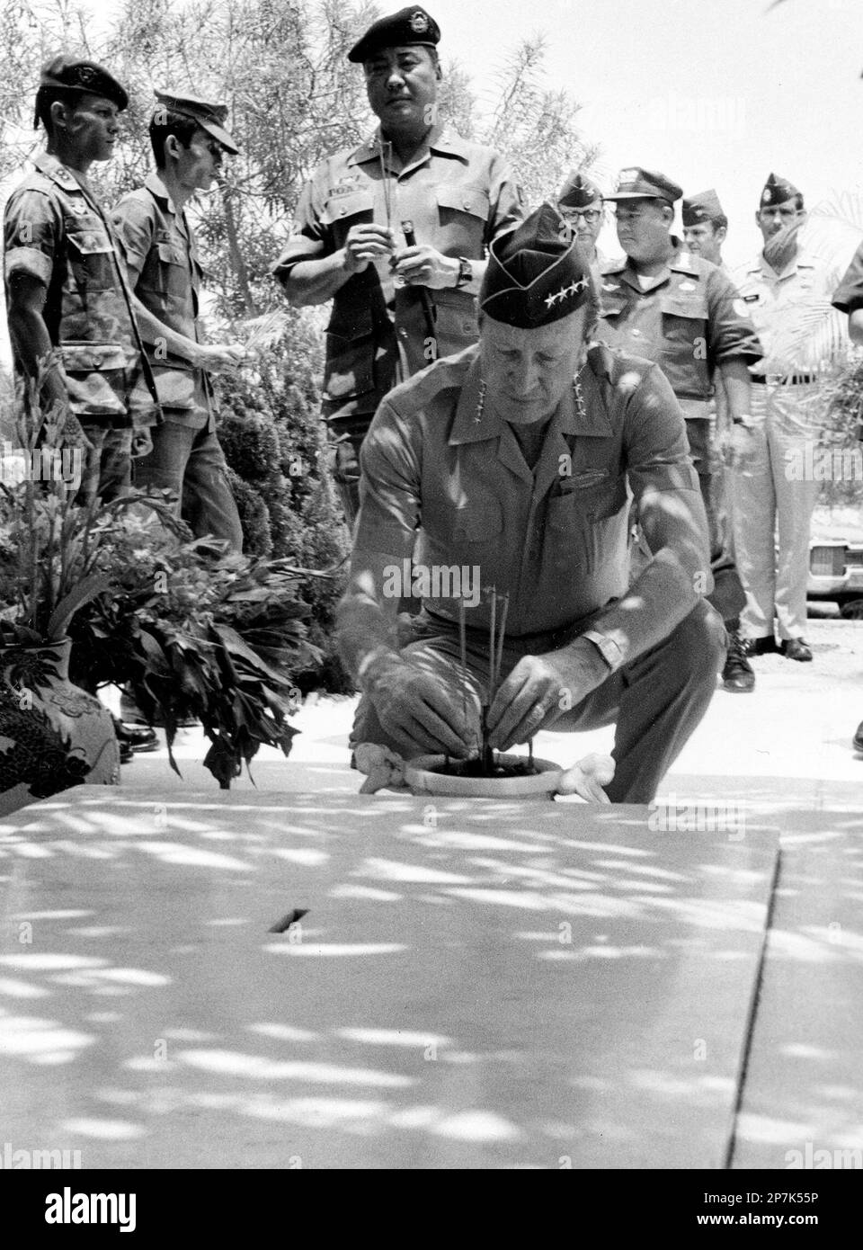 This March 29, 1975 file photo shows U.S. Army Chief of Staff Gen ...