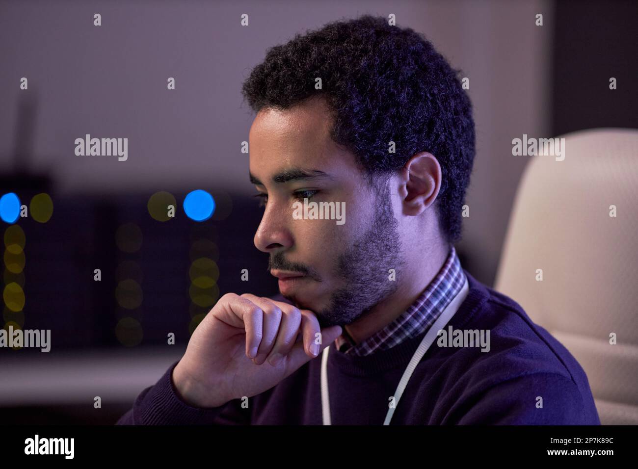 Neon lit science center hi-res stock photography and images - Alamy