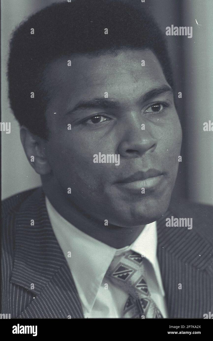 Muhammad Ali, the former World heavy weight boxing champion, is here on ...