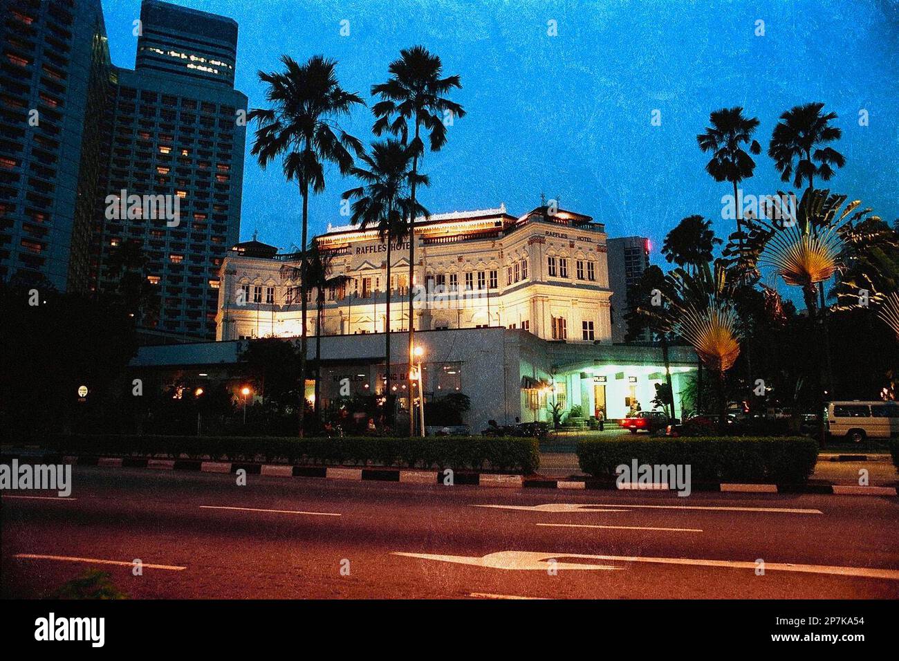 102-year-old Raffles Hotel at Beach Road - arguably Singapore's best ...