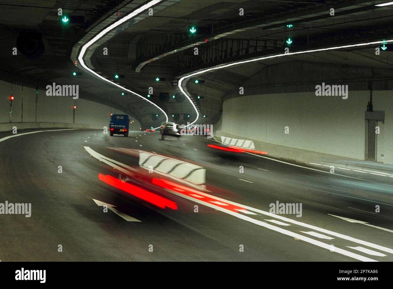 The Central Expressway (CTE) tunnel.(Singapore Press via AP Images ...