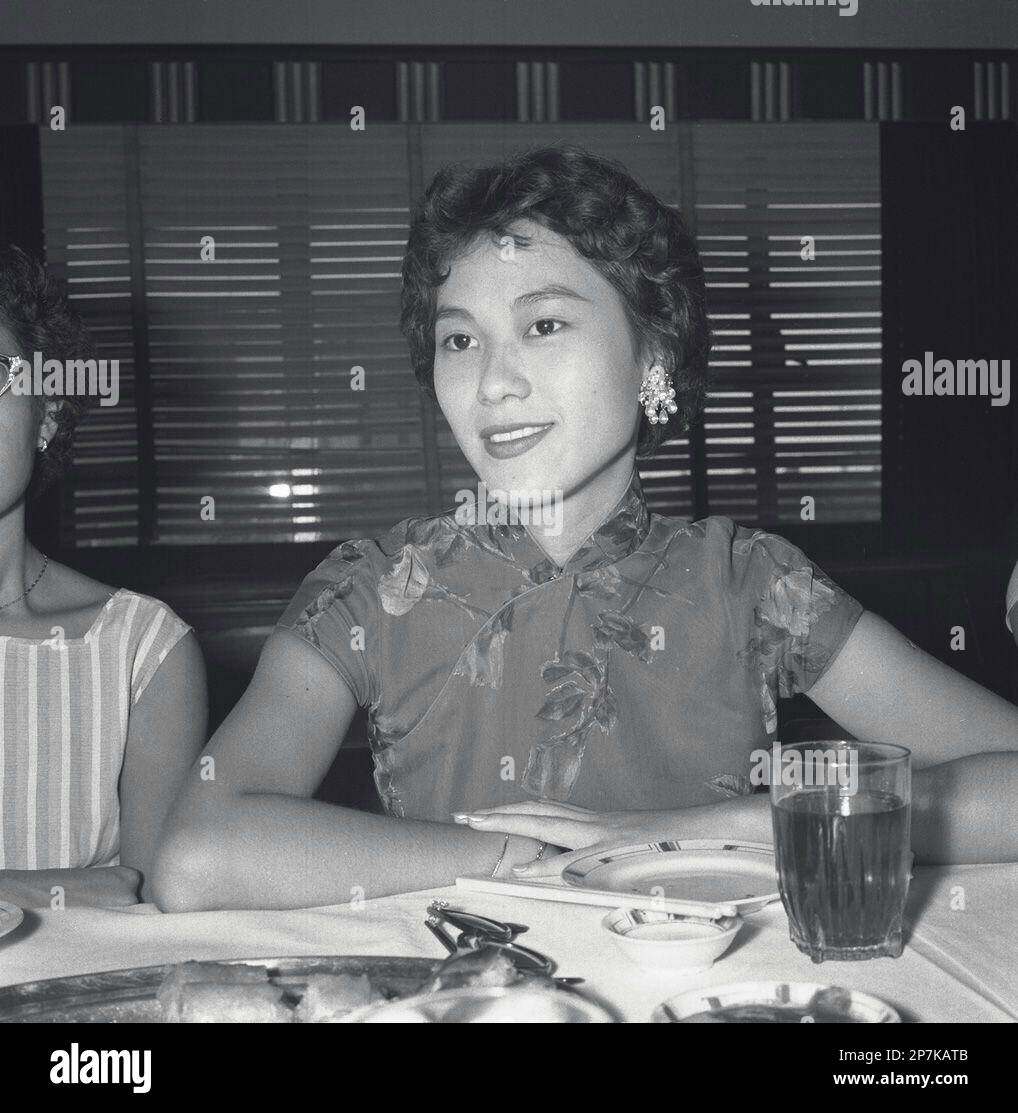 Hong Kong film star Pai Lu-Ming (Pai Lo Ming), 19, at a press ...