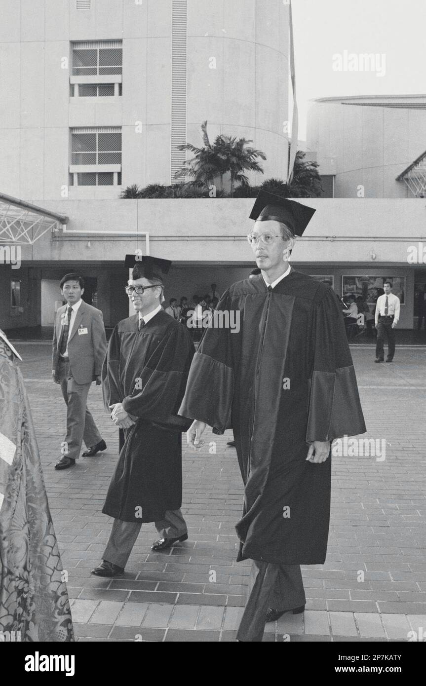 Prime Minister Goh Chok Tong (right), was the guest-of-honour at the ...