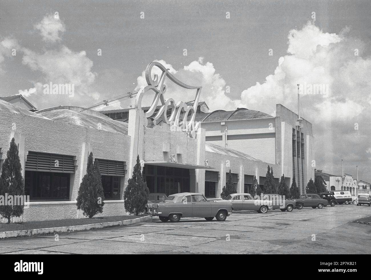 Ford Factory at Upper Bukit Timah Road on 23 October, 1958.(Singapore ...